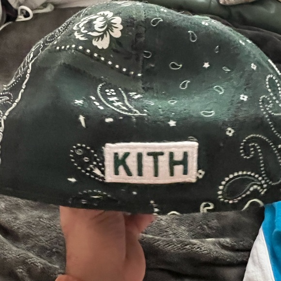 Kith | Accessories | Kith Deconstructed Bandana Yankee Fitted | Poshmark